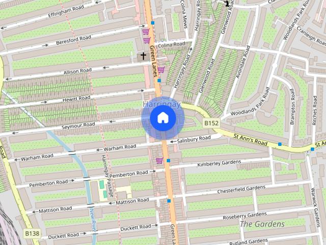 Studio Flat – Salisbury Hotel, Grand Parade, London N4
