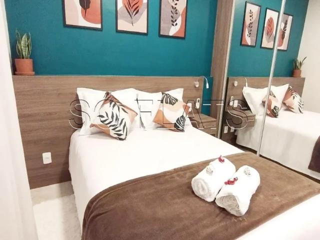 Studio Jacques Pilon, disponível para venda com 27m² e 01 dormitório