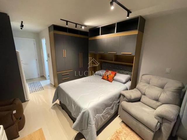 Studio mobiliado no MUV Residence com renda ativa