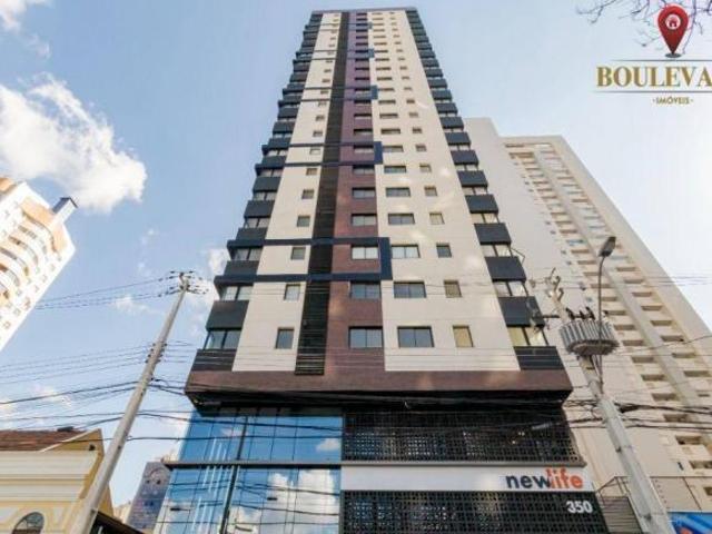 Studio mobiliado no New Life Visconde à venda, 29 m² por R$ 569.900 Centro Curitiba/PR