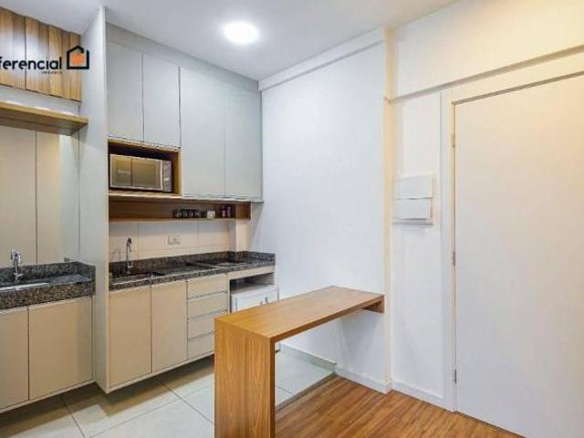 Studio mobiliado no Ecoville | Condomínio clube completo | Pronto para morar ou investir