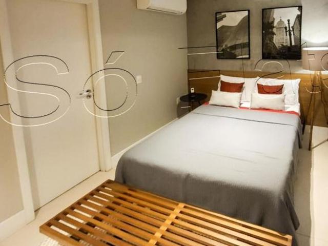 Studio mobiliado no Itaim Bibi 27m² pronto para morar ou investir no Residencial DSG