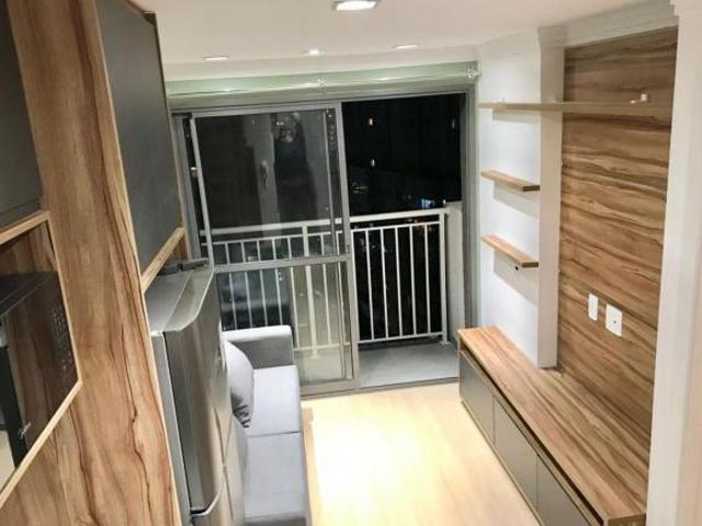 Studio Mobiliado no Itaim Bibi 27m², 1 quarto, 1 banheiro e Varanda