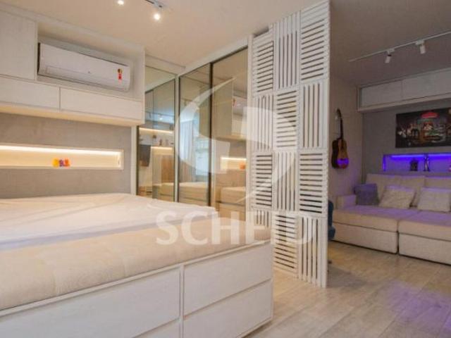 Studio mobiliado no Landing Campo Belo ? 42m², 13º andar