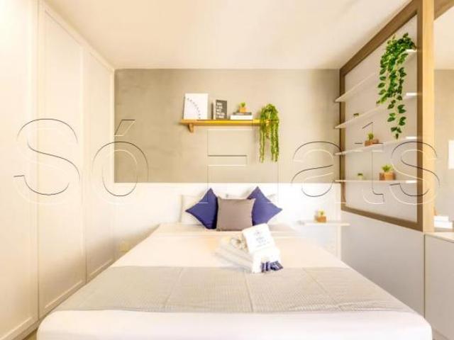 Studio Mobiliado no Line UP Campo Belo, a Minutos de Congonhas e Shopping Ibirapuera