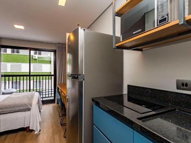 Studio mobiliado à venda, 18,83 m² por R$ 410.000 Água Verde Curitiba/PR