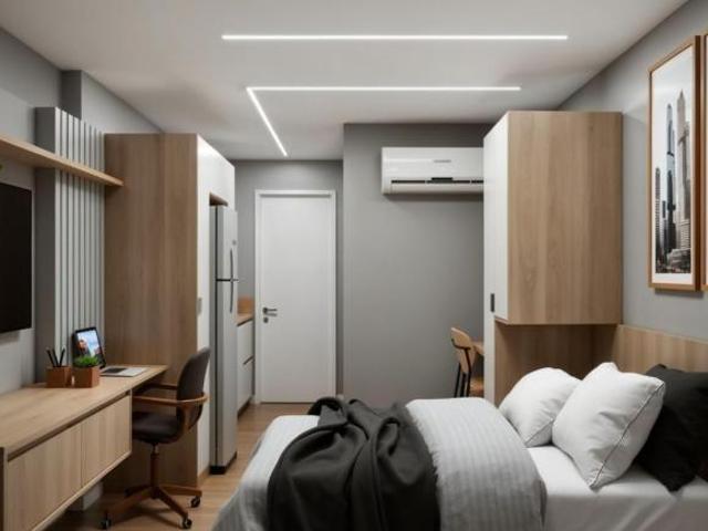 Studio Mobiliado à venda, 19 m² por R$ 350.000 Centro Curitiba/PR