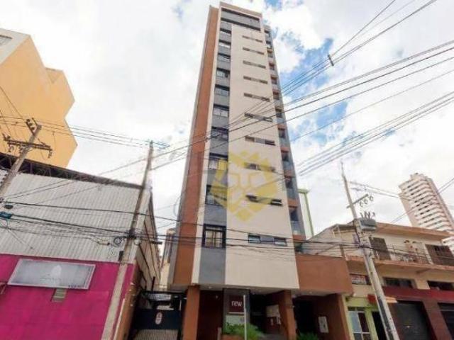 Studio Mobiliado à Venda 1 dormitório à venda, 29,50 m² por R$ 335.000 Centro Curitiba/PR
