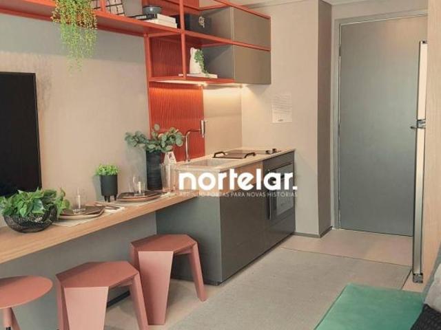 Studio MOBILIADO à venda, 25 m² por R$ 480.000 na Pompéia/SP
