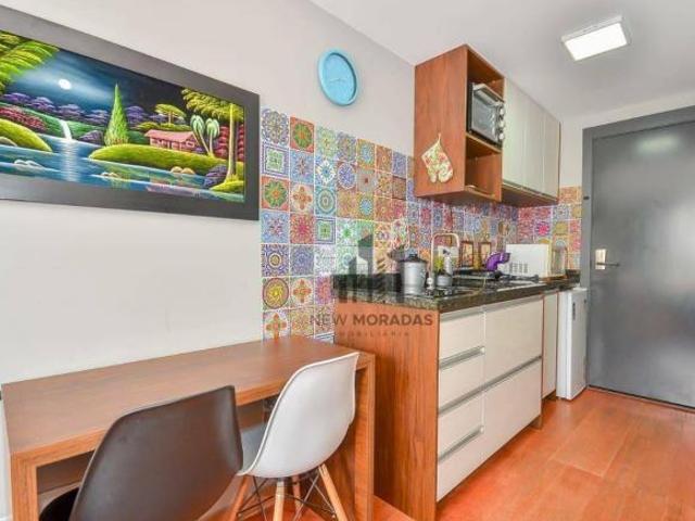 Studio Mobiliado à venda, com 17m² Centro Curitiba/PR