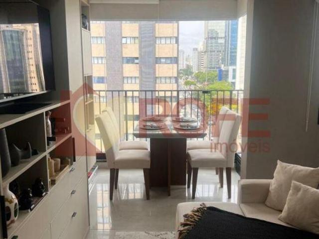 Studio mobiliado à venda com 26m², 1 quarto e sem vaga R$450.000,00