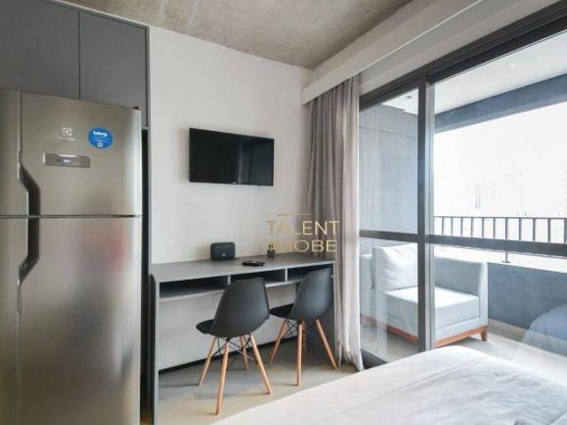 Studio mobiliado à venda em Cerqueira César São Paulo/SP 23,36 m² 1 quarto