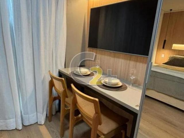 Studio mobiliado a venda em Moema com 1 quarto, sem vaga