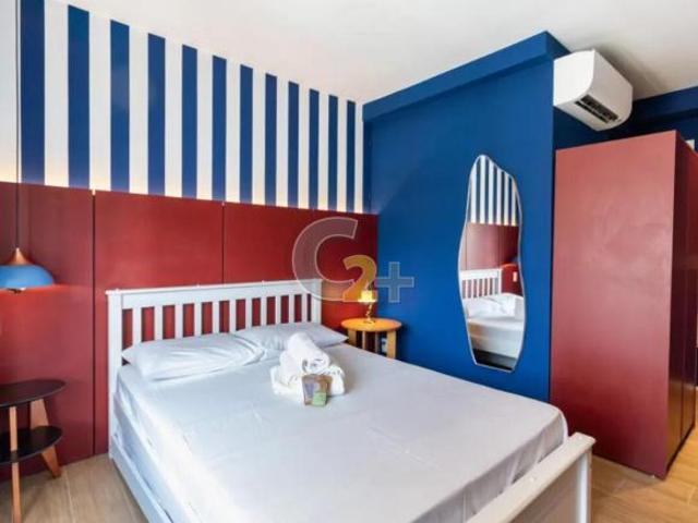 Studio mobiliado à venda em Perdizes com 1 quarto, sem vaga
