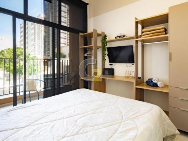 Studio Mobiliado á venda em Perdizes com 1 quarto, sem vaga