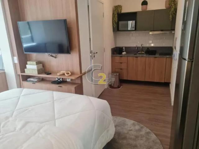 Studio mobiliado à venda em Pinheiros com 1 quarto, sem vaga