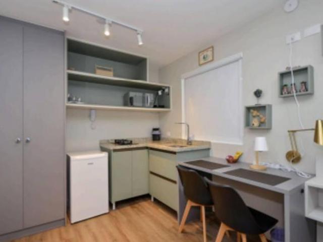 Studio Mobiliado à Venda no Centro de Curitiba | 17m² I Aceita Airbnb