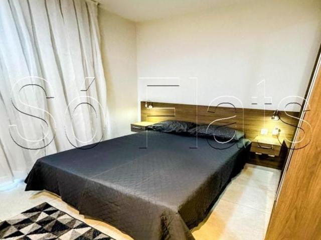 Studio mobiliado à venda no Centro de SP próximo ao Metrô, 20m² com lazer