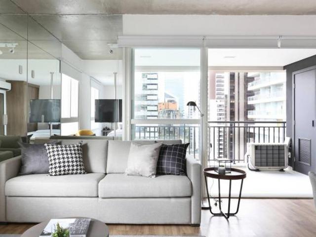 Studio mobiliado a venda no Brooklin 62m²