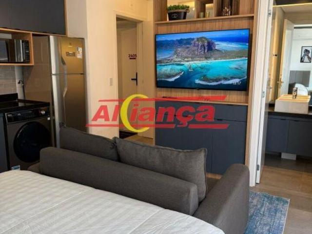 Studio Mobiliado à Venda no Edifício Almagah Tatuapé, São Paulo 31m² com 1 Vaga