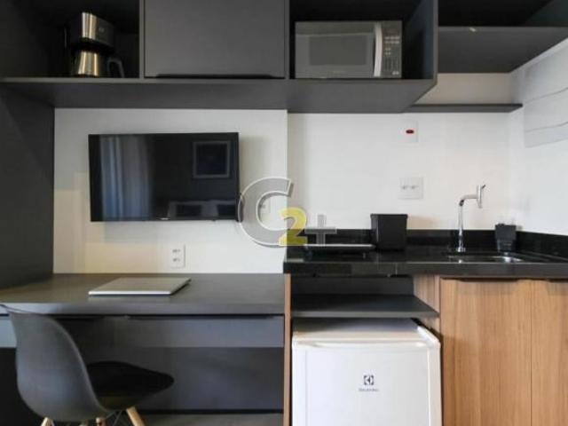 Studio mobiliado à venda no Jardim Paulista com 1 quarto sem vaga