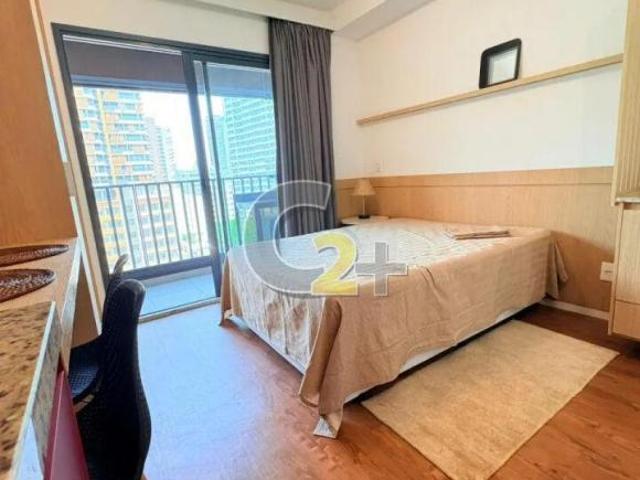 Studio mobiliado à venda no Paraíso com 1 quarto, sem vaga