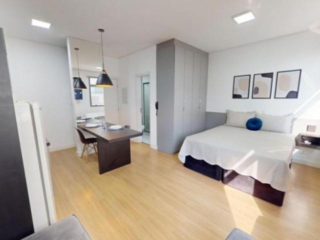 Studio Mobiliado à Venda no Rebouças | Próximo ao Centro | Seventh Avenue | 29 m²