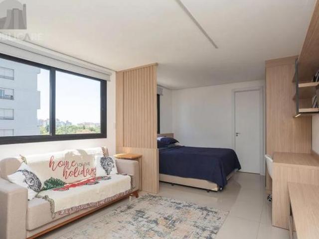 Studio mobiliado à venda no The Park – junto ao Parque da Redenção