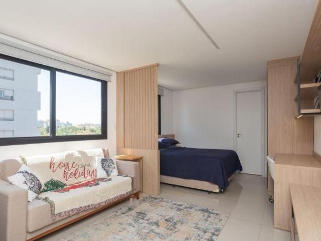 Studio mobiliado à venda no The Park – junto ao Parque da Redenção