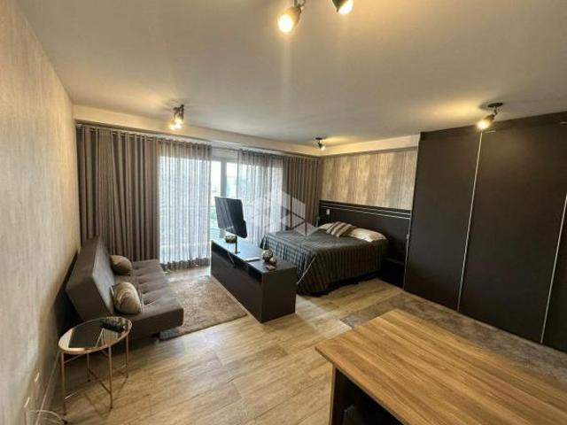 Studio mobiliado a venda na Chácara Santo Antonio com 47 metros, 1 dormitórios, 1 vaga
