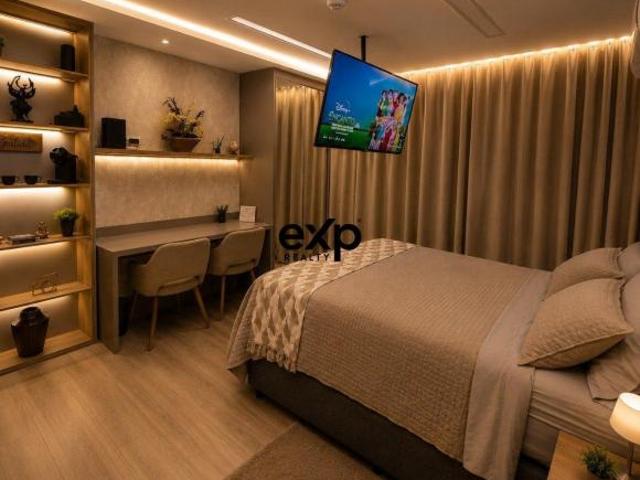 Studio mobiliado à venda NR | Atmosfera Brooklin | 25 m² | Projeto assinado por arquiteto | Ideal p