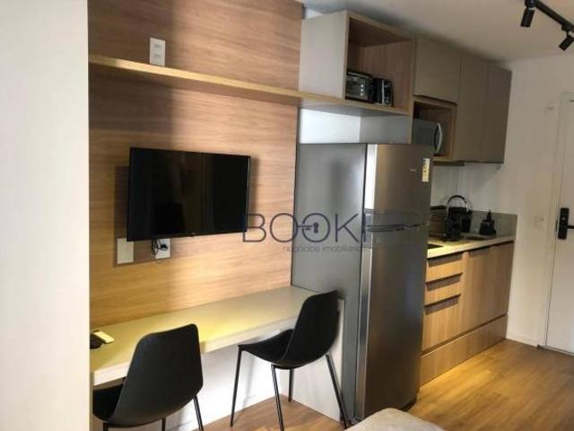 Studio Mobiliado com 1 dormitório, 24 m² venda por R$ 490.000 ou aluguel por R$ 4.640/mês Brookl