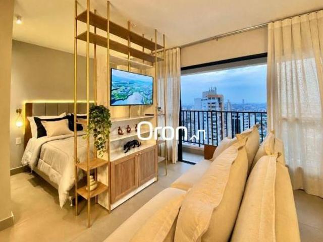 Studio mobiliado com 1 dormitório à venda, 34 m² por R$ 560.000 Setor Oeste Goiânia/GO