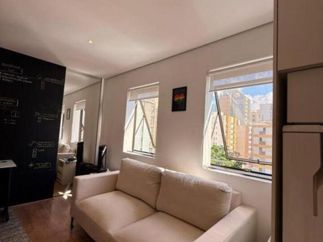 Studio Mobiliado com 1 Dormitório no Edifício Saint Gotthard