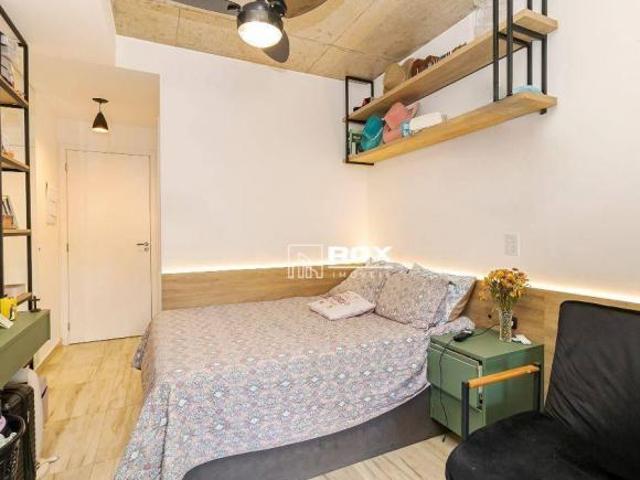 Studio mobiliado com 1 quarto à venda, 26 m² por R$ 450.000 Rebouças, Curitiba/PR