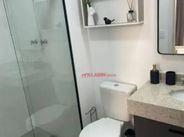 Studio MOBILIADO com 27m² de Área Útil Varanda e Ar Condicionado Sem Vaga Ótima Localização na