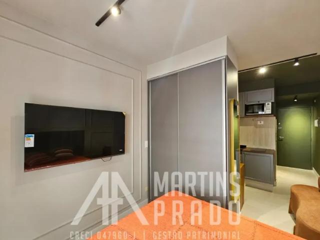 Studio mobiliado com vaga | New Studio Pinheiros