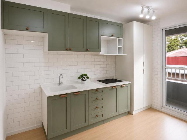 Studio Mobiliado com Varanda no Jardim Imperador