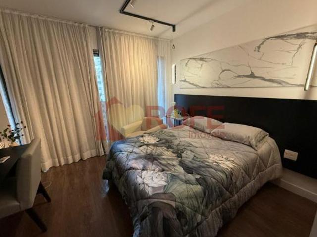 Studio Mobiliado com Varanda Envidraçada Pacote Completo no Coração de Moema