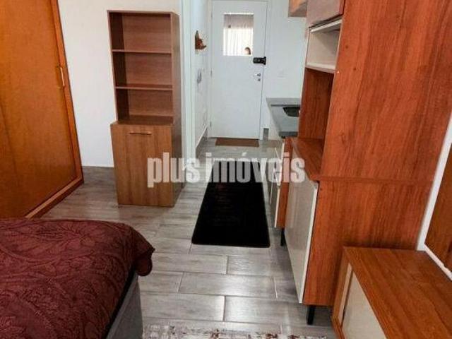 Studio Mobiliado com Vista para o Alto da Boa Vista Oportunidade Única!