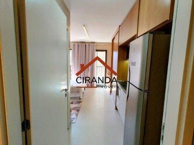 Studio mobiliado com lazer completo em Pinheiros