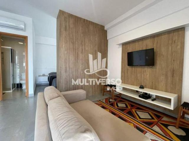 Studio Mobiliado com Sacada Vista Mar