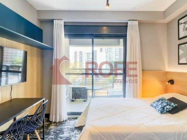 Studio Mobiliado de 26m² | Condomínio Haus Mitre / Ao Lado do Metrô Brooklin