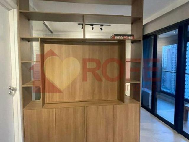 Studio Mobiliado de 36 m² no Campo Belo/ Andar Alto e Excelente Localização