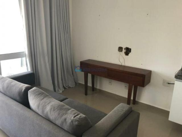 Studio mobiliado de 40m² com vaga no Condomínio NKSP Frei Caneca Bela Vista