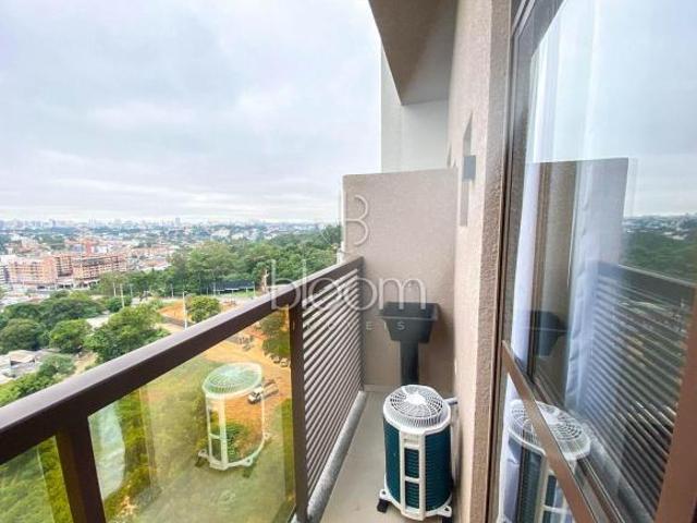 Studio mobiliado e decorado com vista para o Parqu
