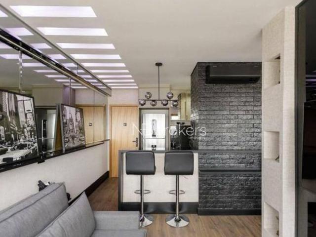 STUDIO MOBILIADO EM ANDAR ALTO NO UNIVERSE!