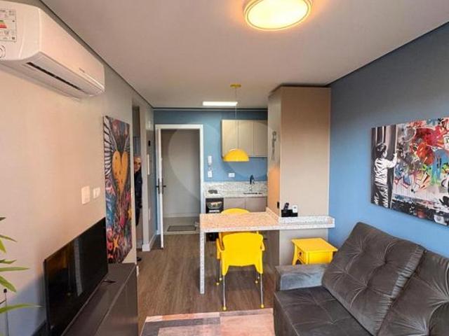 Studio Mobiliado em Localização Privilegiada