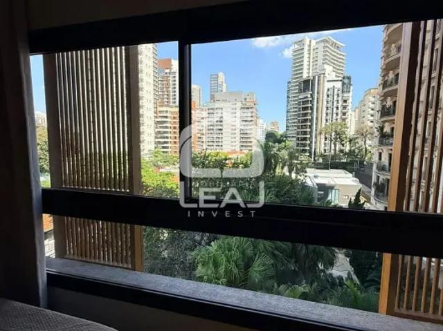 Studio mobiliado para venda e locação de 21m² em Moema