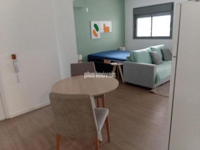 Studio Mobiliado para venda em Moema com 1 quarto, 45m²